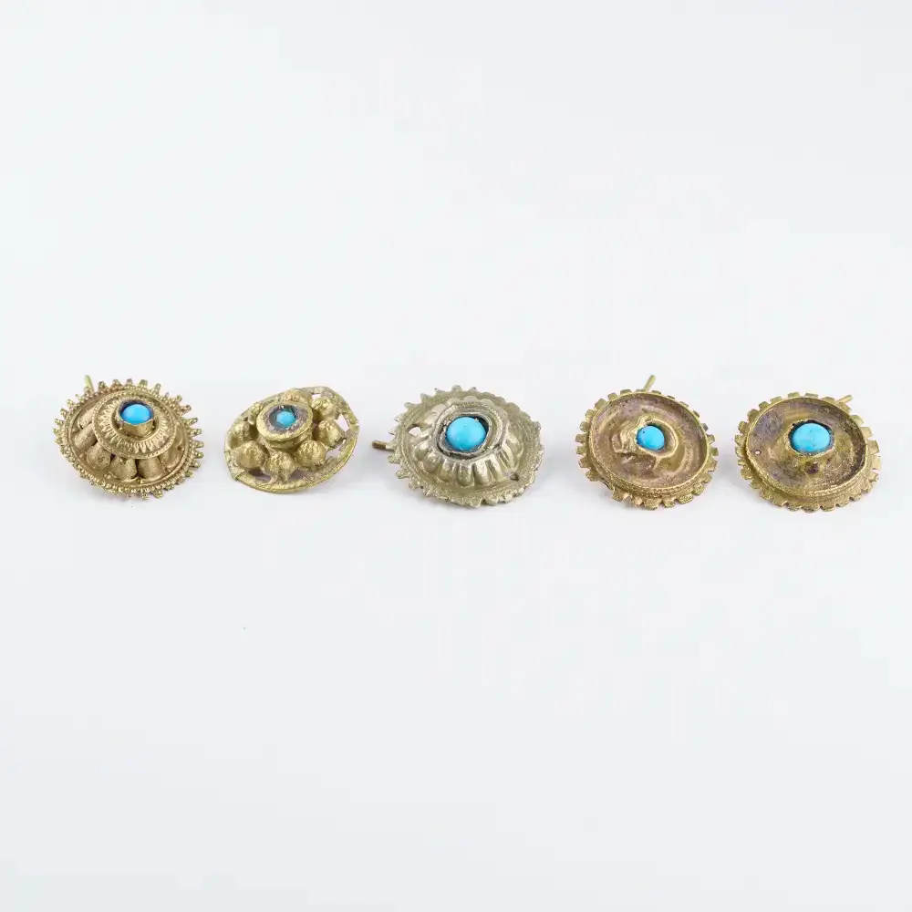 Kolczyki do nosa - septum: Pashtun Septum – Classic Rosettes
